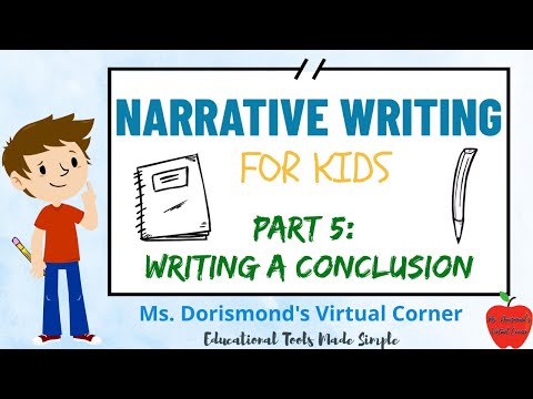 โ๏ธ Writing A Conclusion for Narrative | Narrative Writing for Kids | Part 5