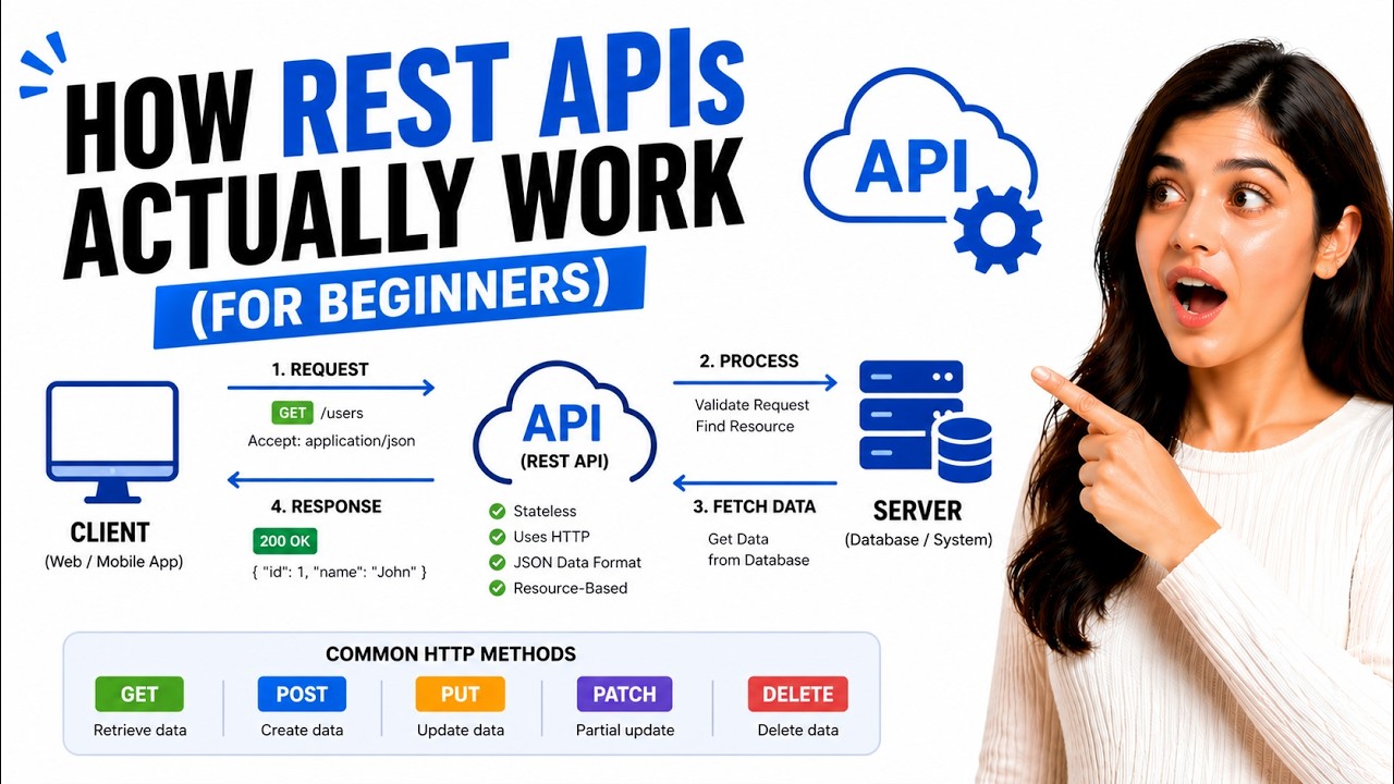 How REST APIs Actually Work (For Beginners)