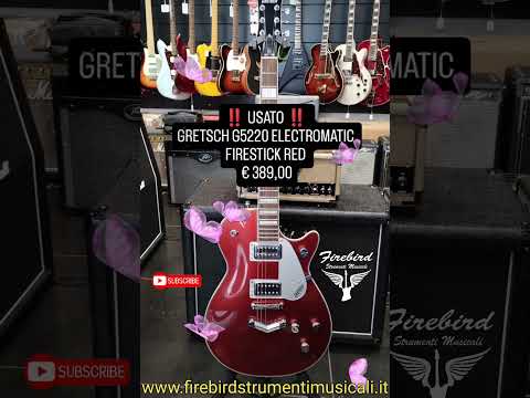 GRETSCH G5220 Electromatic Firestick Red 2nd #news #guitar