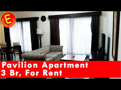 Apartemen Pavilion Jakarta - Disewakan 3 Kamar Tidur, No Maid Room