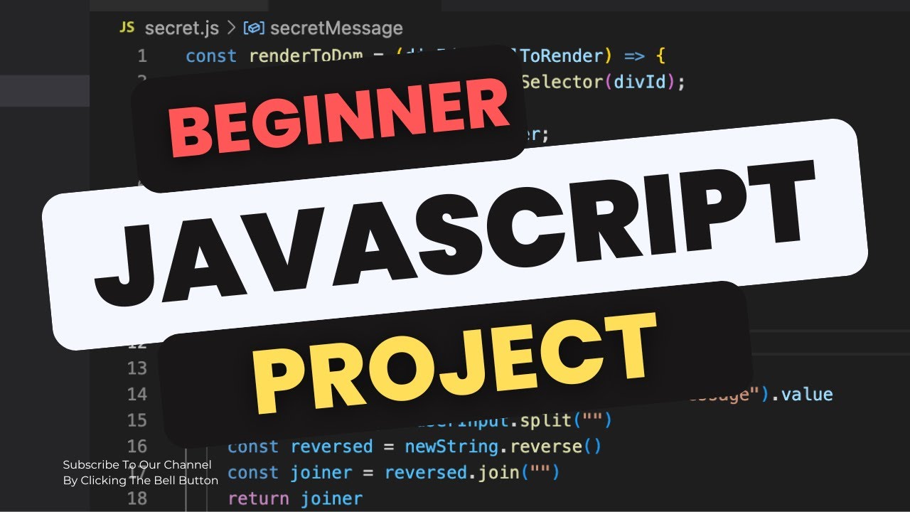 Simple JavaScript Tutorial  - Dice Roller App (For Beginners)