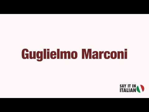 Guglielmo Marconi