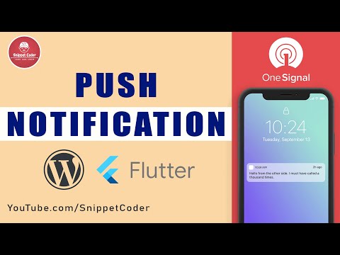 Learn Push Notification with Flutter WordPress OneSignal - Mind Luster