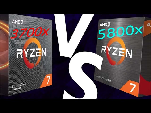 AMD Ryzen 7 3700X vs Ryzen 7 5800X: Which offers better value for money ...