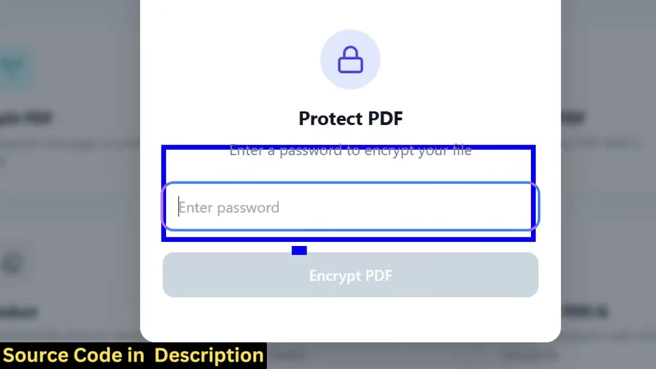 Build a React.js Client Side PDF Editor to Annotate,Encrypt & Compress Using jsPDF,PDF LIB in TS