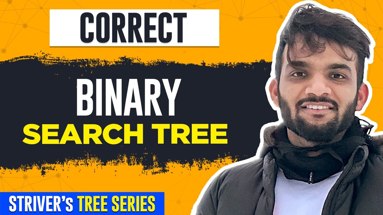 L52. Recover BST | Correct BST with two nodes swapped