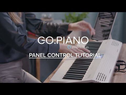 Roland GO:PIANO with Alexa Built-in - Panel Control Tutorial