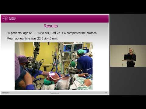 No ventilation, yet full oxygenation - Åse Lodenius - SSAI2017