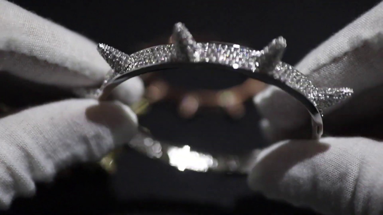 IceKingLuxury Iced Out Spike Bracelet