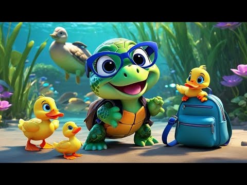 Two Little Ducks Learn to Spell | Spelling Song for Kids | Fun ABC Word Rhyme