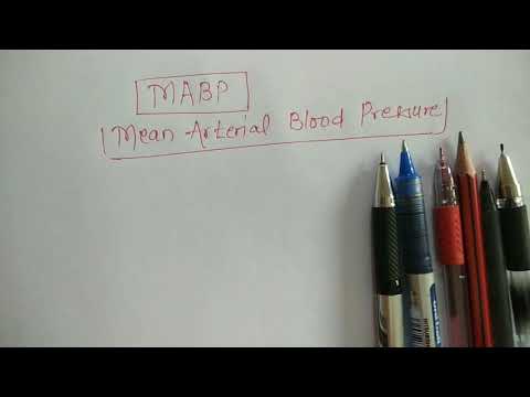 Mean Arterial Blood Pressure-Formula