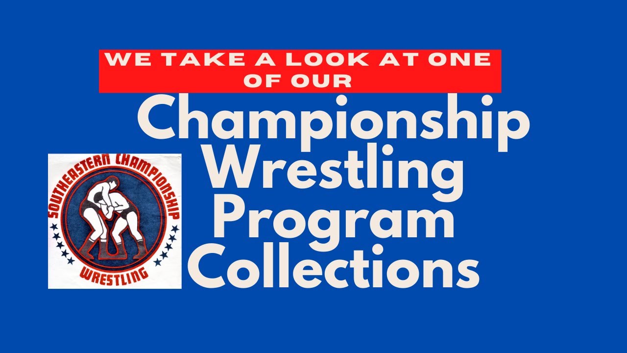 Exploring the Southeastern Championship Wrestling Program: A Nostalgic ...