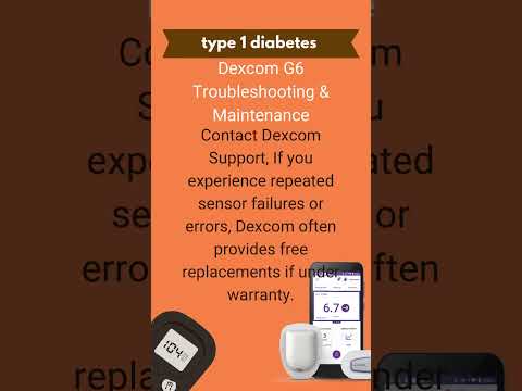Dexcom troubleshooting if it fails to contact, try Dexcom support