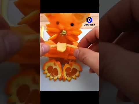 Fruit Cutting Art #short #craftily