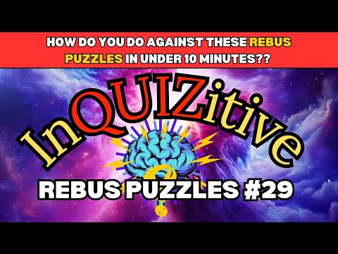 Only 5 Percent Can Get All These Rebus Puzzles right!