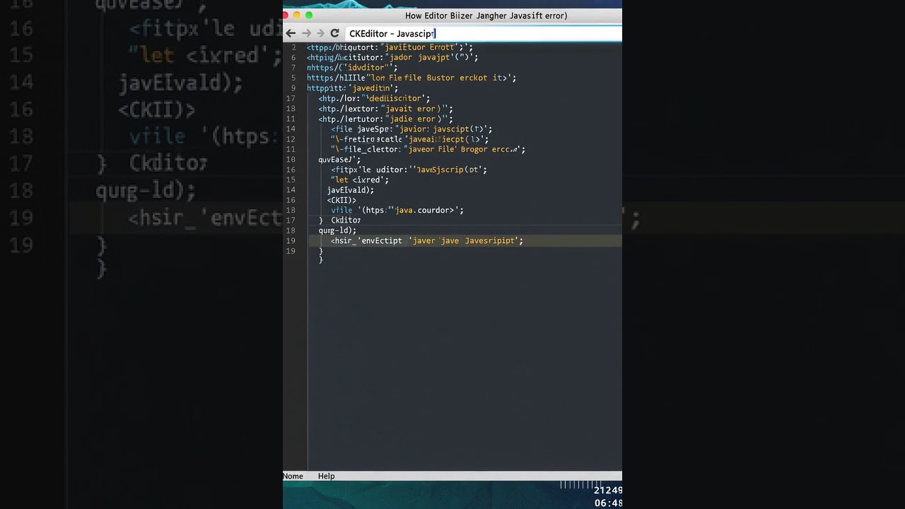 How to Fix the CKEditor File Browser JavaScript Error : Fsiblog