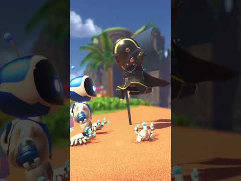 Astro Bot - Helldivers new animation