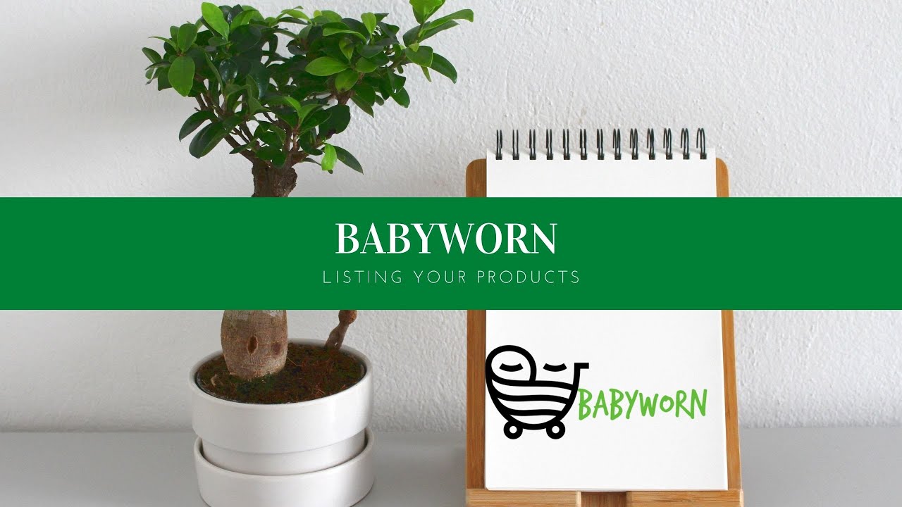BabyWorn Tutorial  VENDOR STORE SETUP