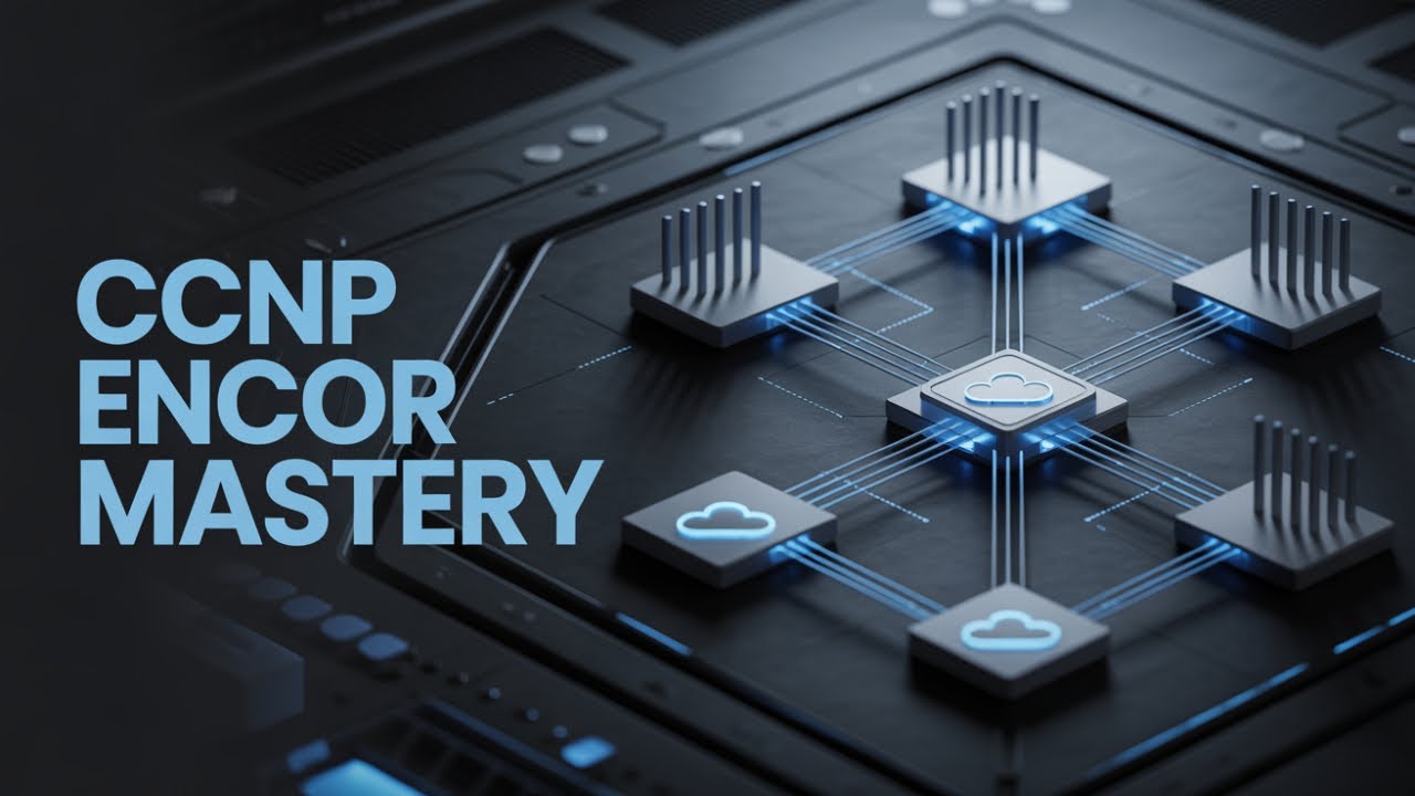 CCNP ENCOR 350 401  Architecture Explained Network Design, SD WAN, SD Access & QoS