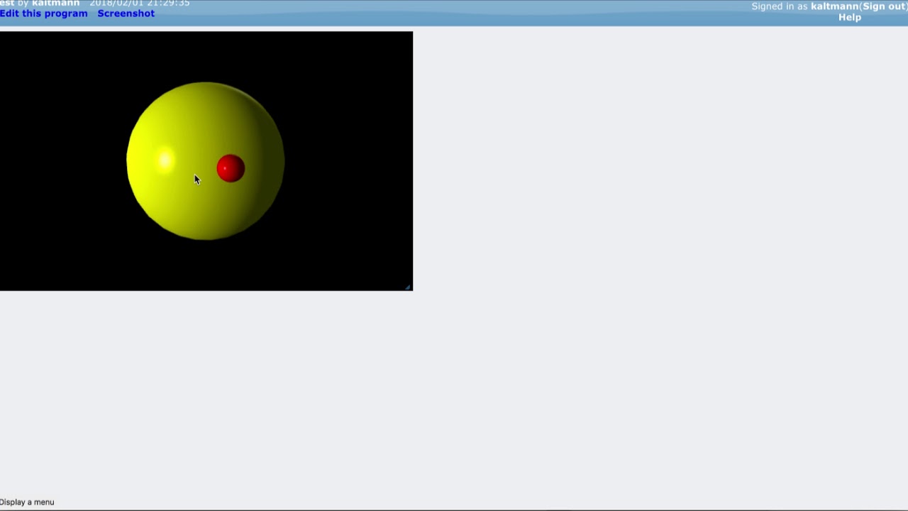 1. Glowscript Basics