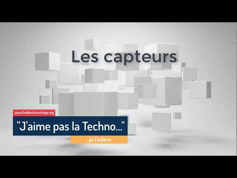 Les capteurs Technologie collège