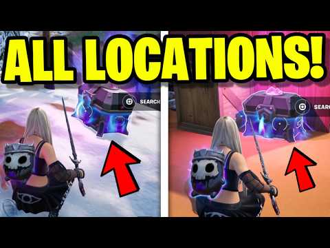 Fortnite: Localização de todos os baús de sprites