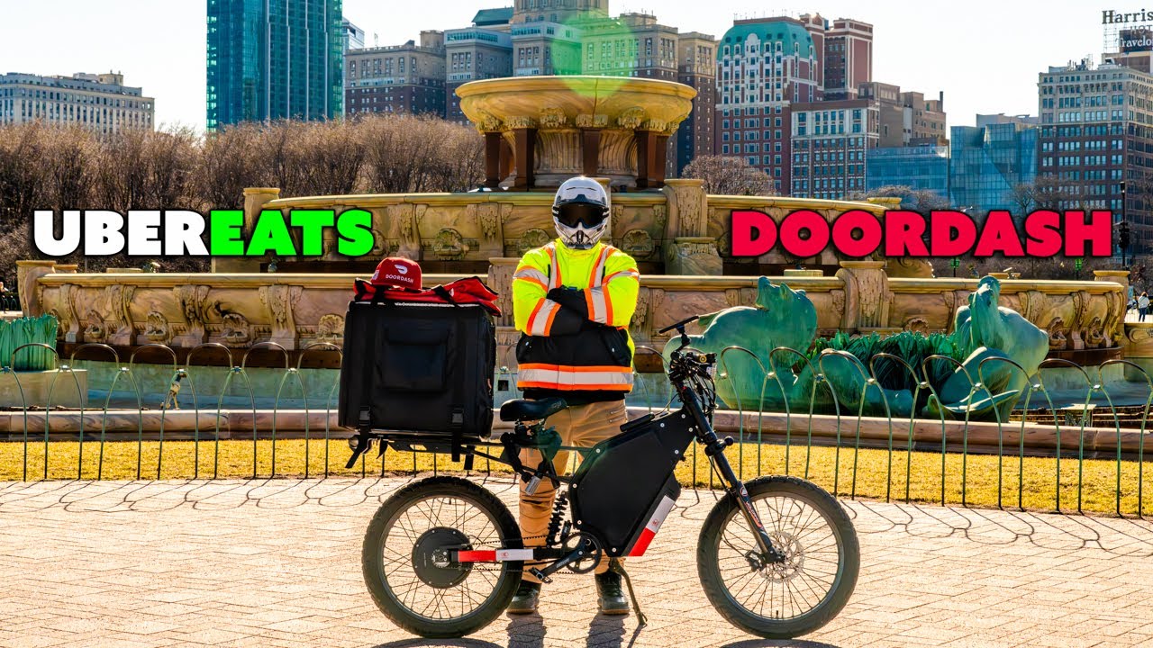Making Money with Uber Eats & DoorDash on a Bike in Chicago