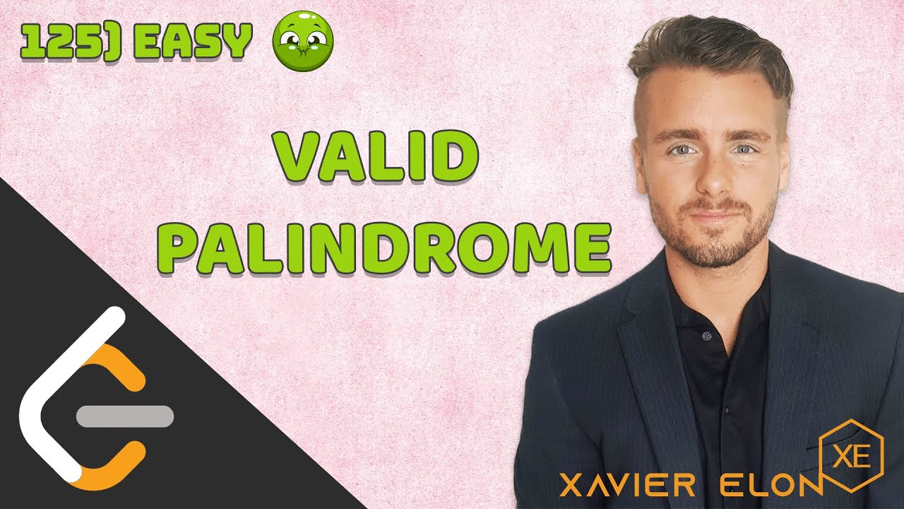 LeetCode 125 | Valid Palindrome | Algorithm Explained (Java)