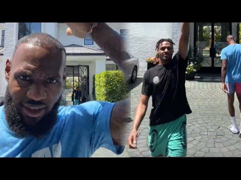 LeBron James & Bronny James FULL WORKOUT In Driveway! Theyβre HILARIOUS π€£