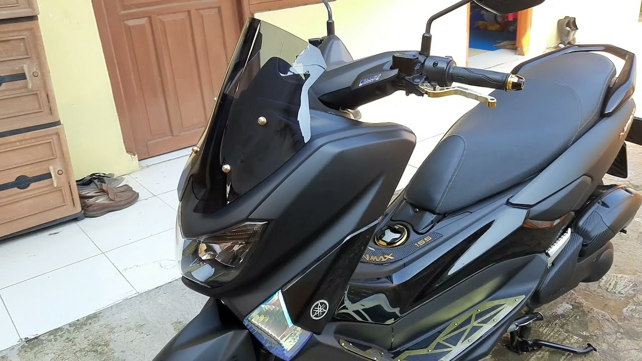 PASANG VISOR TDR OLD SMOKE | windhsield nmax model tdr