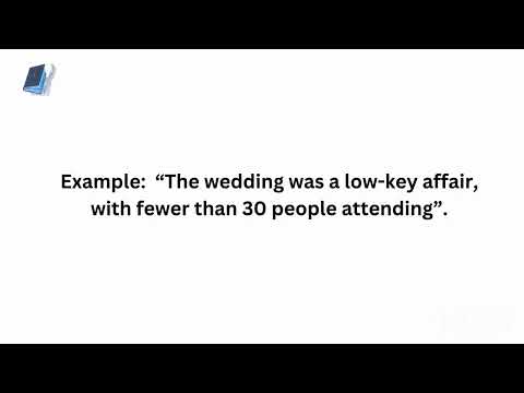 LOWKEY Meaning / Pronunciation / Example Explained