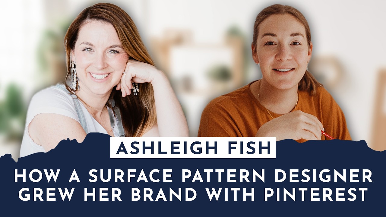 How This Surface Pattern Designer Landed 10+ Licensing Deals Using Pinterest | Pin Potential Review
