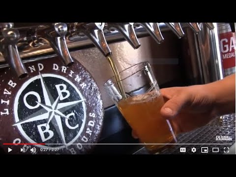 Frank Hannon shows the brewing process of HEAVY METAL HIPPIE D.I.P.A. at Out of Bounds Brewing Co.