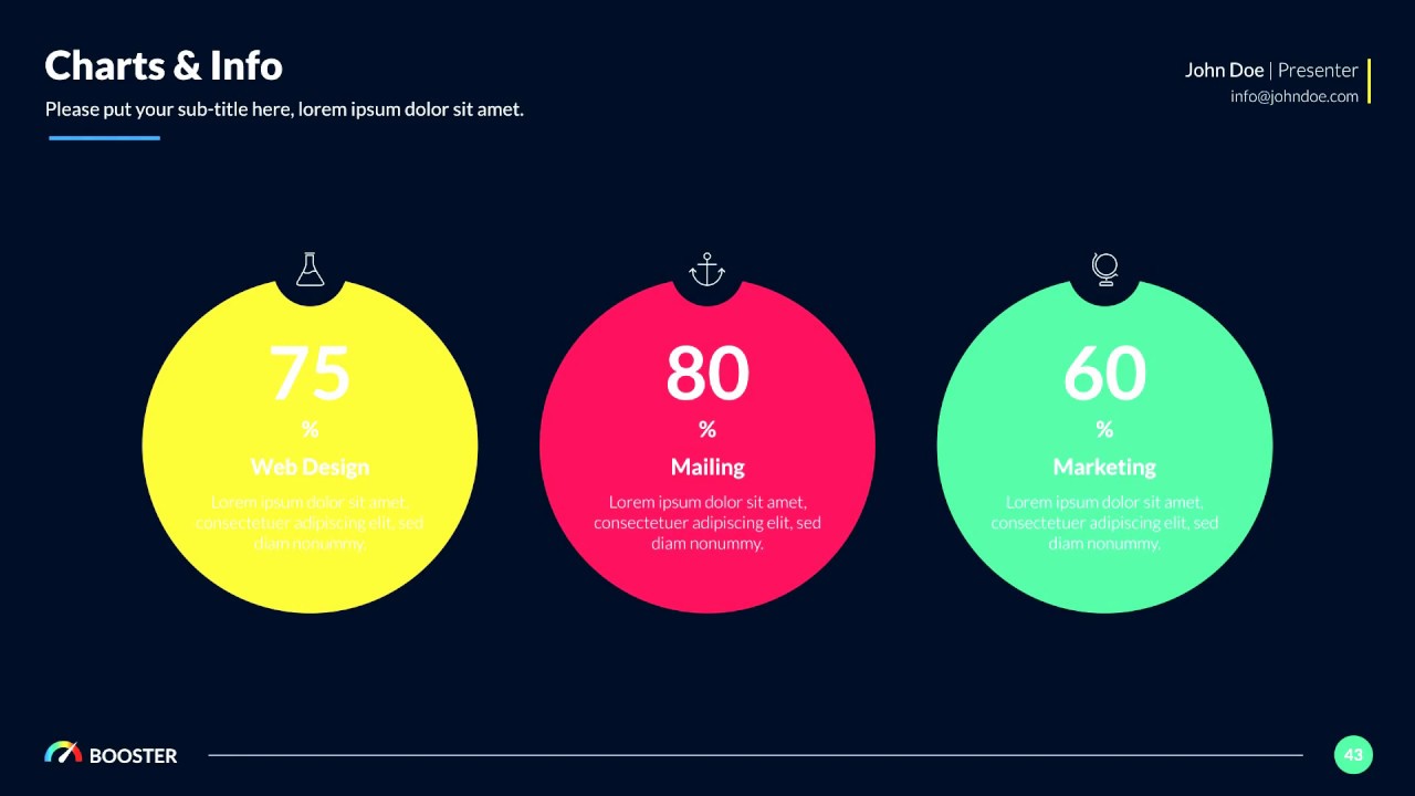 Booster Keynote Template - Dark Version