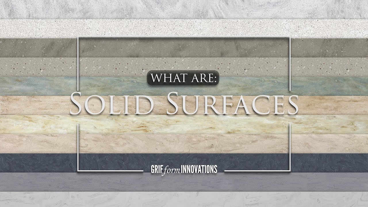 What are Solid Surfaces (Corian) | Grifform Innovations