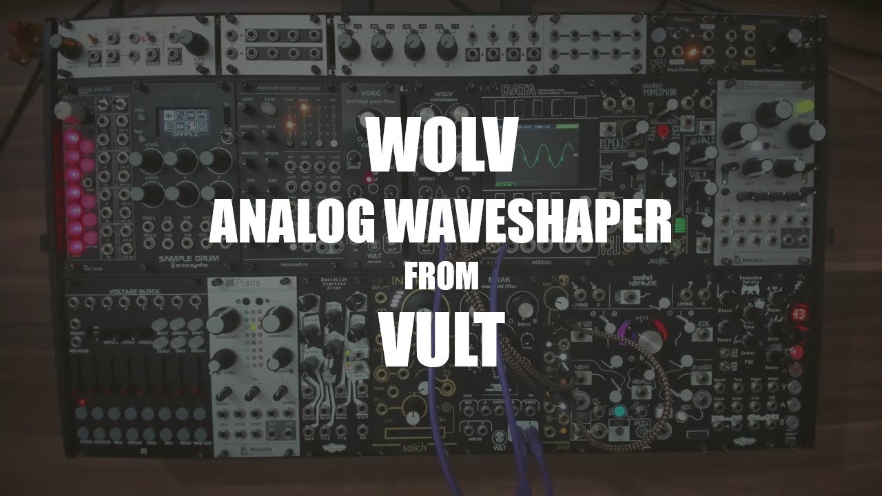 Wolv analog waveshaper from Vult in Eurorack