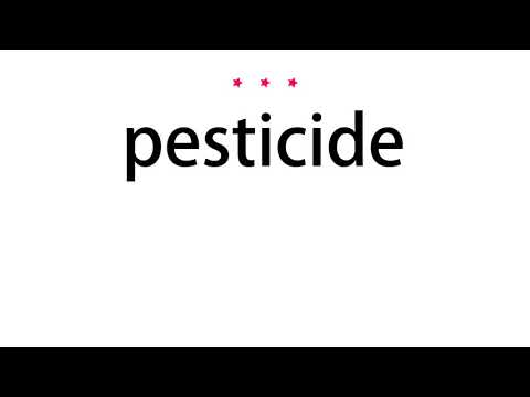 How to pronounce pesticide - Vocab Today