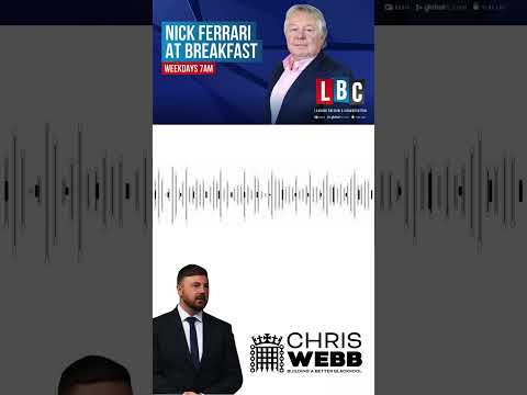 Chris Webb MP for Blackpool South LBC interview with Nick Ferrari | Welfare Debate