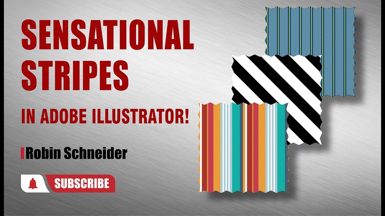 How to Create Seamless Stripe Patterns in Adobe Illustrator – Fashion Tutorial🔗 Watch it here