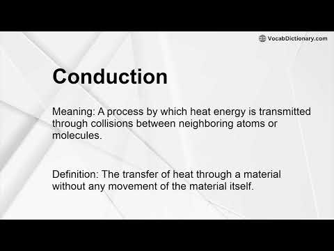 Conduction Meaning