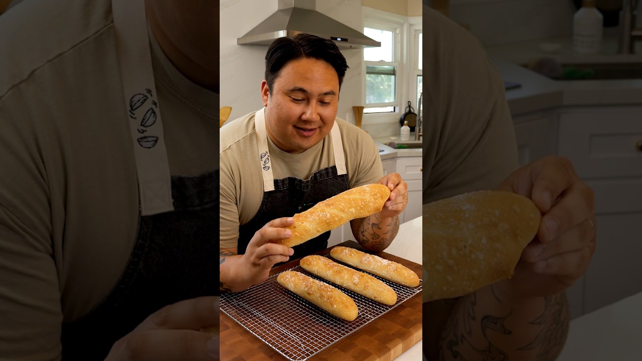 Totally normal, nothing to see here 👀🥖🧈