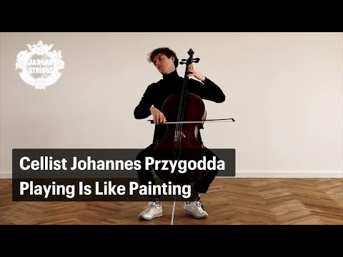 Cellist Johannes Przygodda Visiting Jargar Strings | Playing Is Like Painting