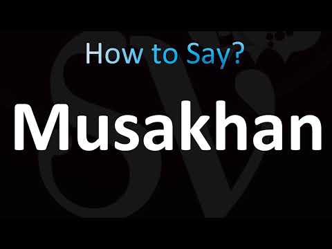 How to Pronounce Musakhan (CORRECTLY!)