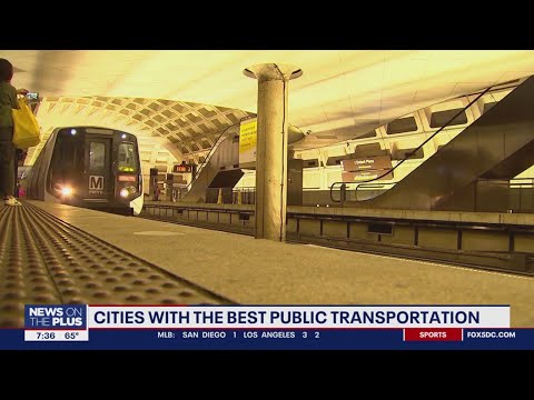Study says DC has the best public transportation system