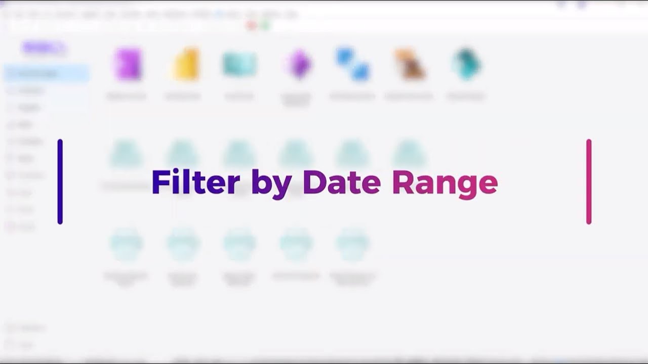 SQL View - FIlter By Date Range