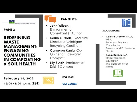 Redefining Waste Management Webinar – Hampton Roads Chapter – American ...