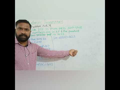 divide 207 in three parts such that the numbers are in AP & the Product of two smaller parts is 4623