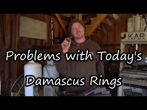 Problems with Today's Damascus Rings (The Past & Future of Damascus Steel Rings Part 1)
