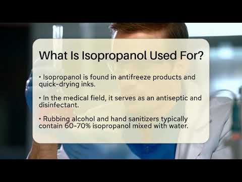 What Is Isopropanol Used For? - Chemistry For Everyone