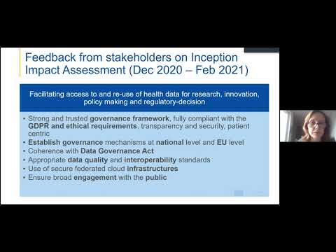 ehealthsummit.pt | Secondary use of health data: The Commission perspective on existing barriers